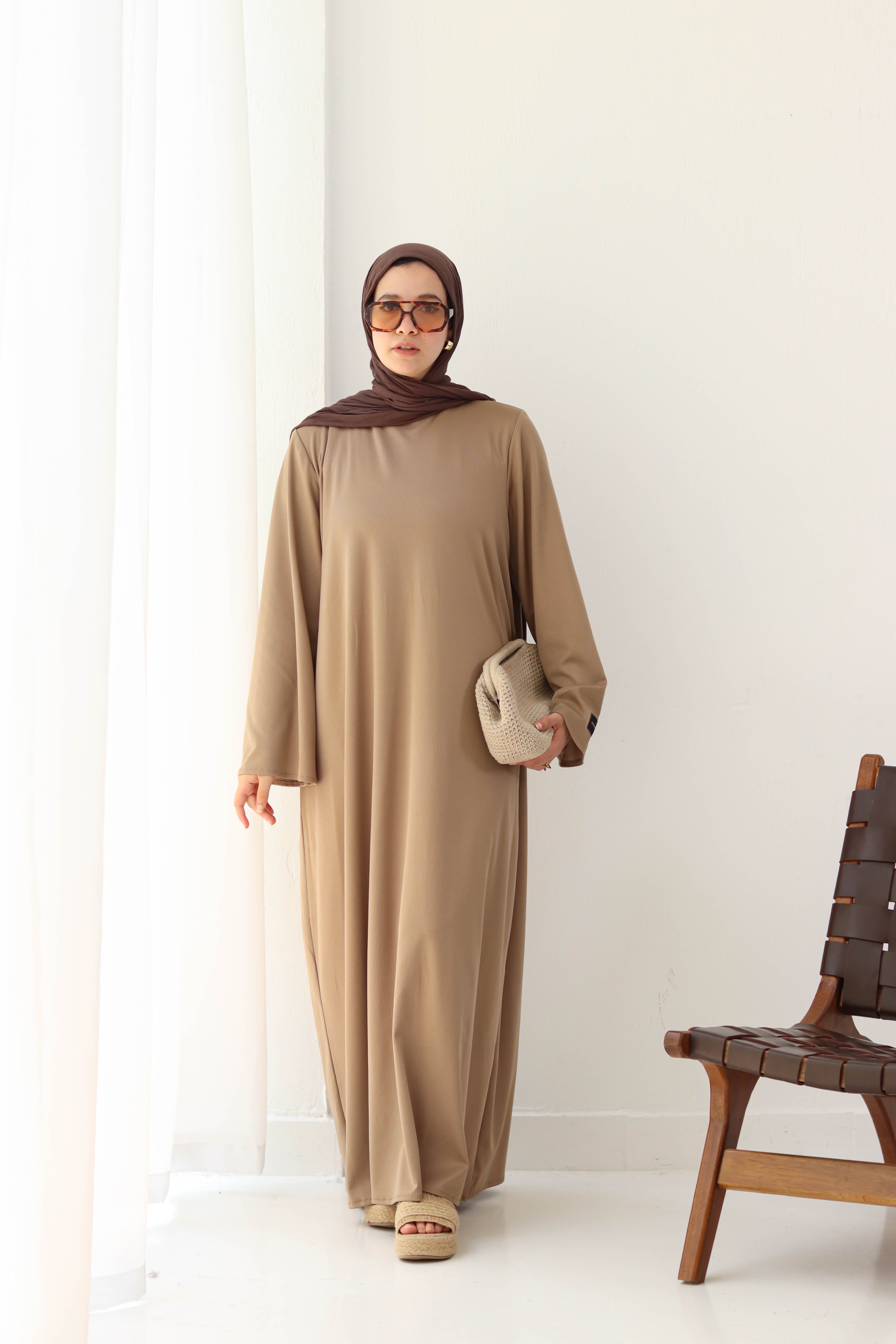 Summer Flowy Ripped Dress – Reem Gamal Designs