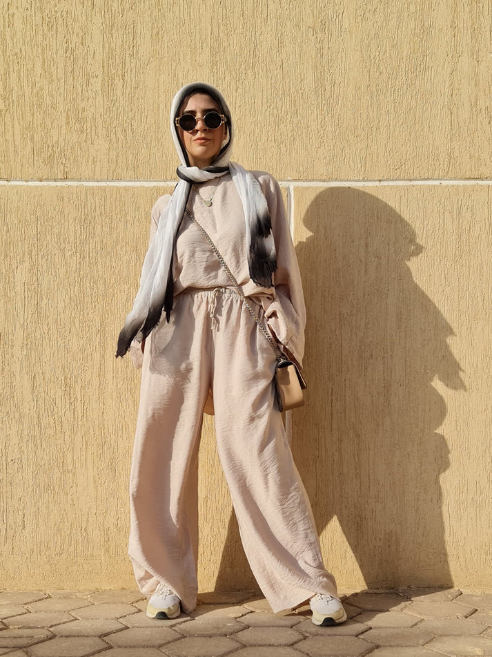 Linen Go set – Reem Gamal Designs