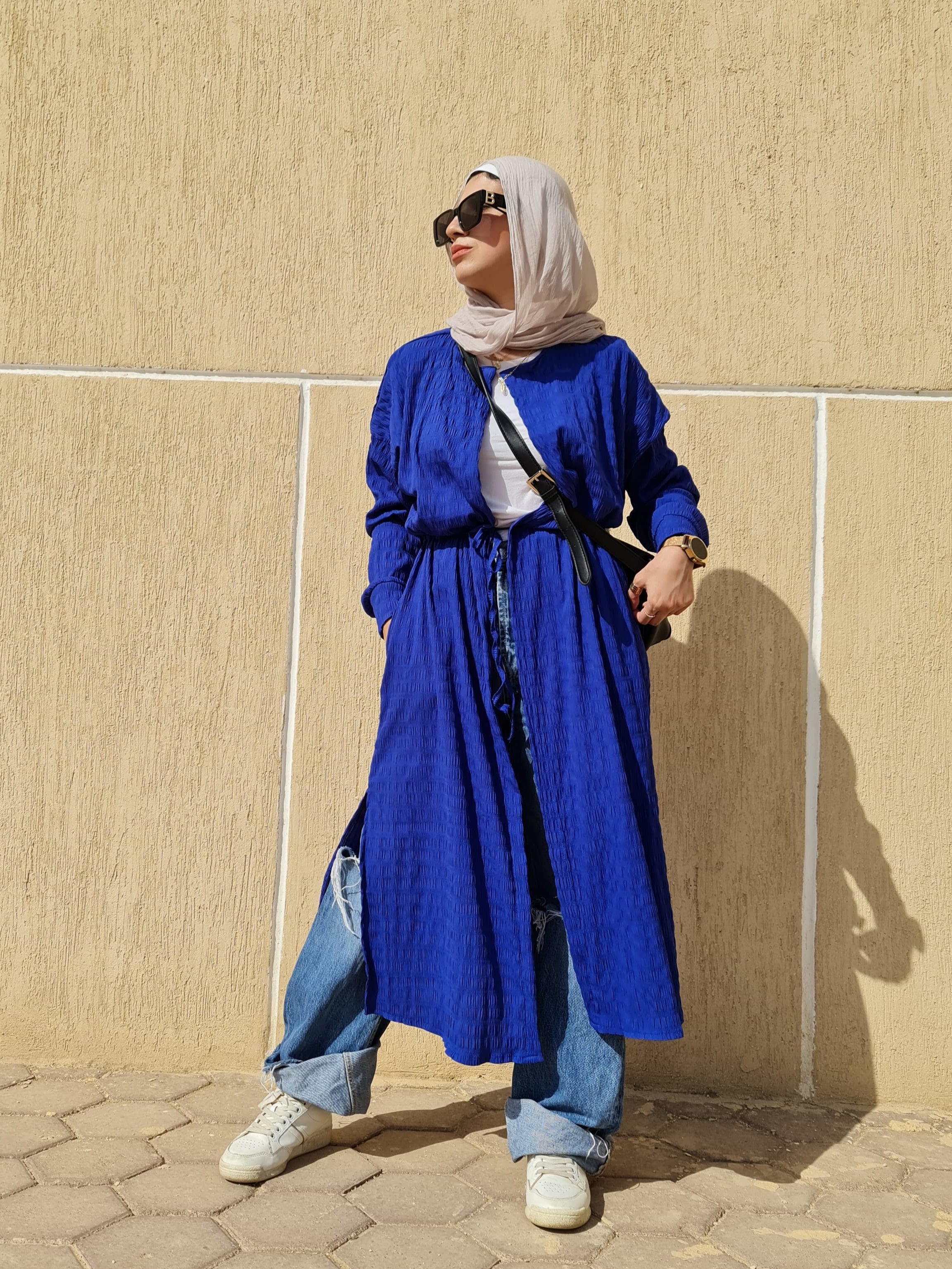 Crushed cardigan – Reem Gamal Designs